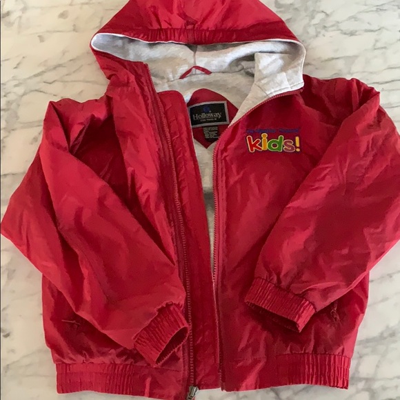 Jackets & Coats | The Weather Channel Kids Red Windbreaker Youth M ...